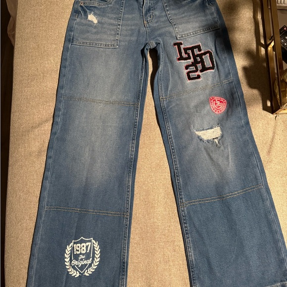 Limited Too | Bottoms | Limited Too Blue Jeans With Wideleg Style And ...